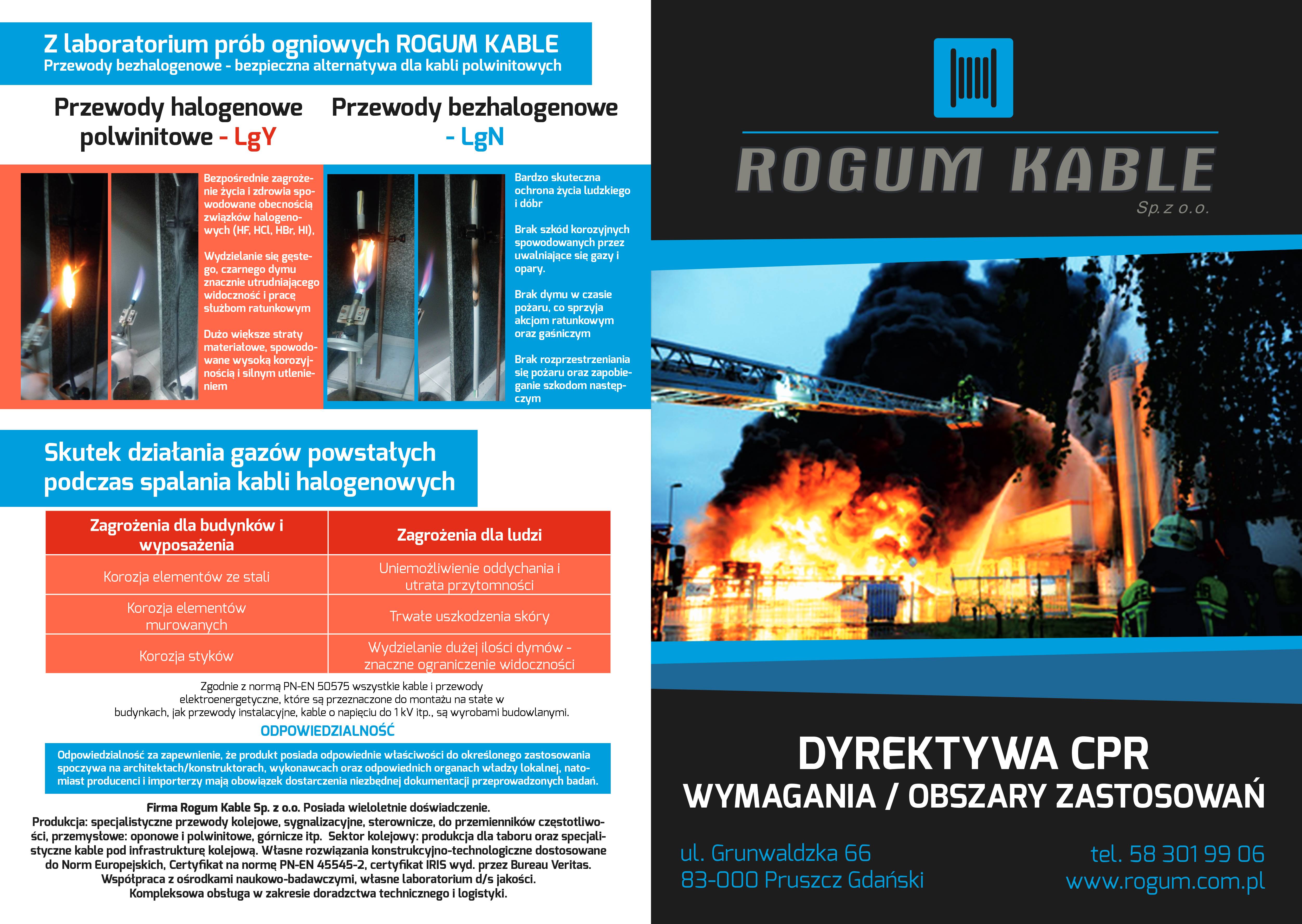Rogum Kable – producent kabli i przewodów | Pruszcz Gdański